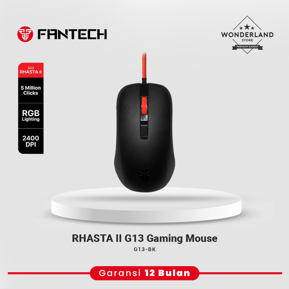 Jual Fantech RHASTA II G13 Gaming Mouse RGB Ambidextrous Wired Mouse ...