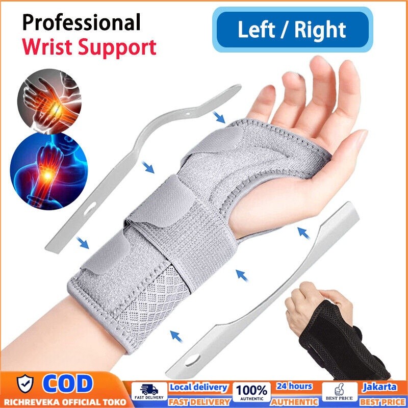 Jual Wrist Splint Brace Penyangga Pergelangan Tangan untuk Pemulihan ...