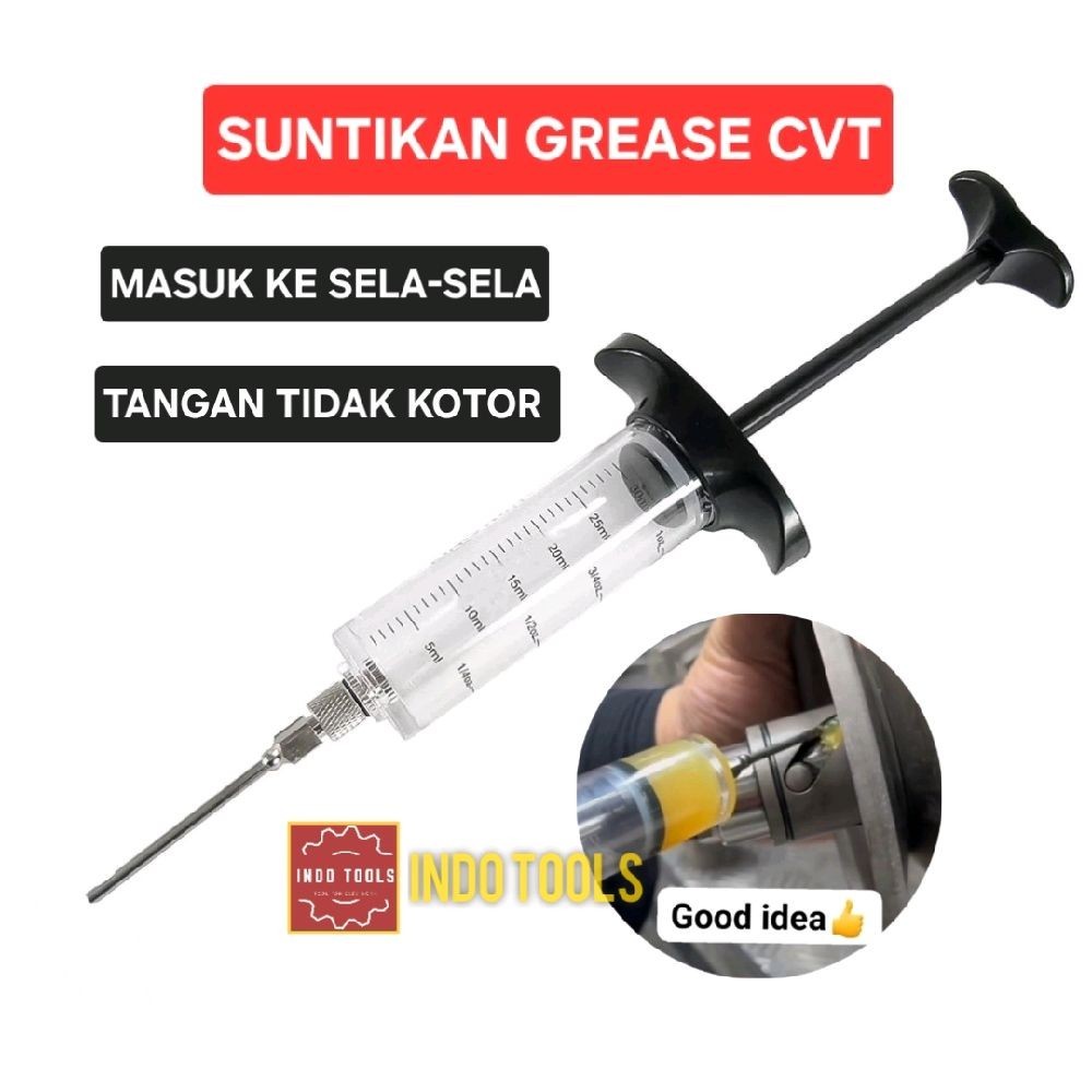 Jual Suntikan Gemuk Alat Pompa Grease CVT Mudah Bersih Masuk Ke Sela ...