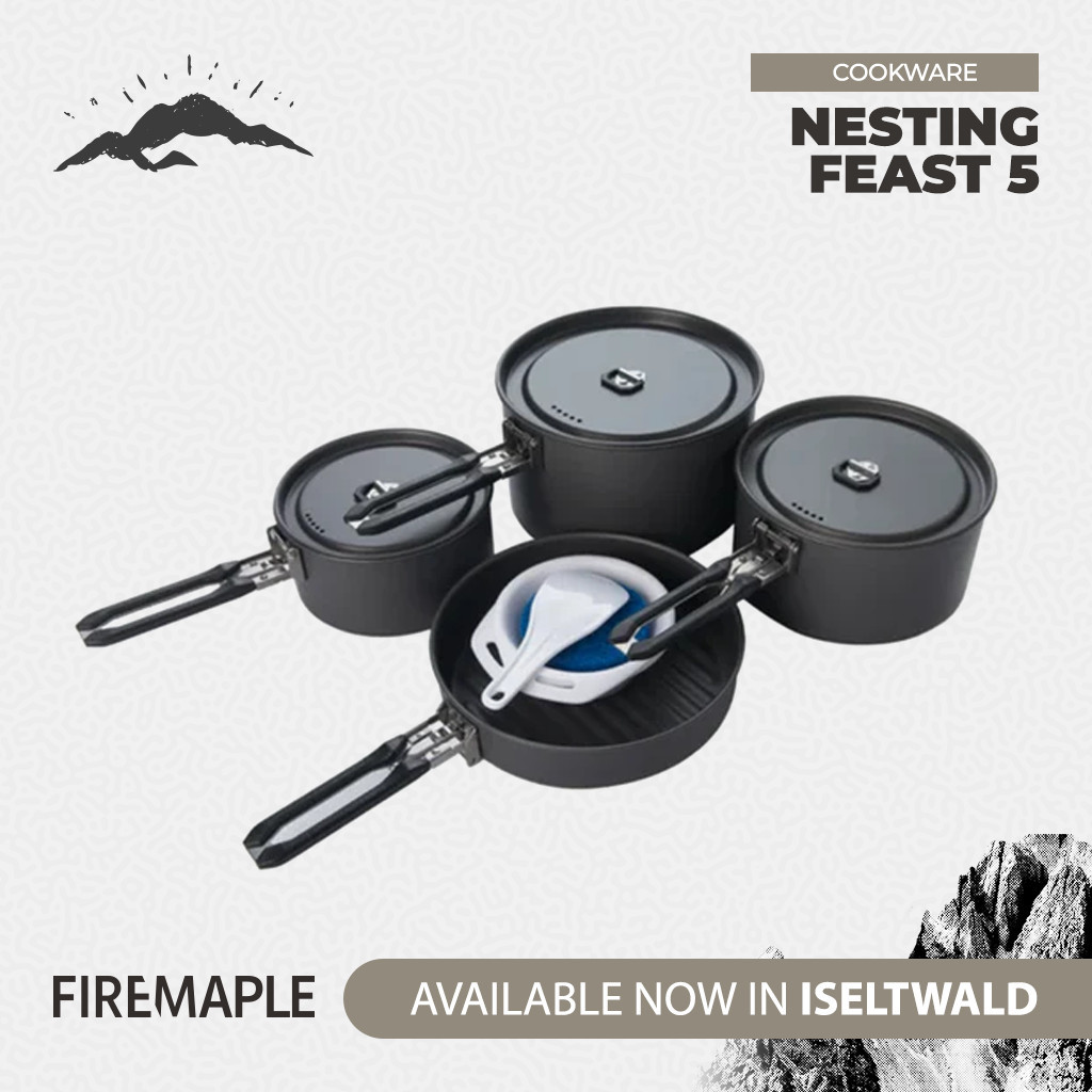 Jual Alat Masak Camping Full Set Fire Maple Feast 5 Cooking Set Nesting ...
