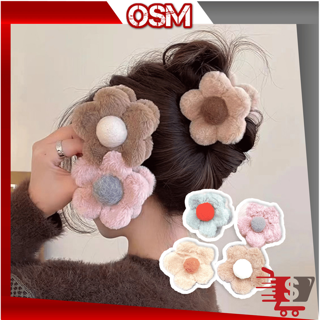 Jual OSM - F6675 Jepit Rambut Wanita Bunga / Jedai Rambut Model Bunga ...