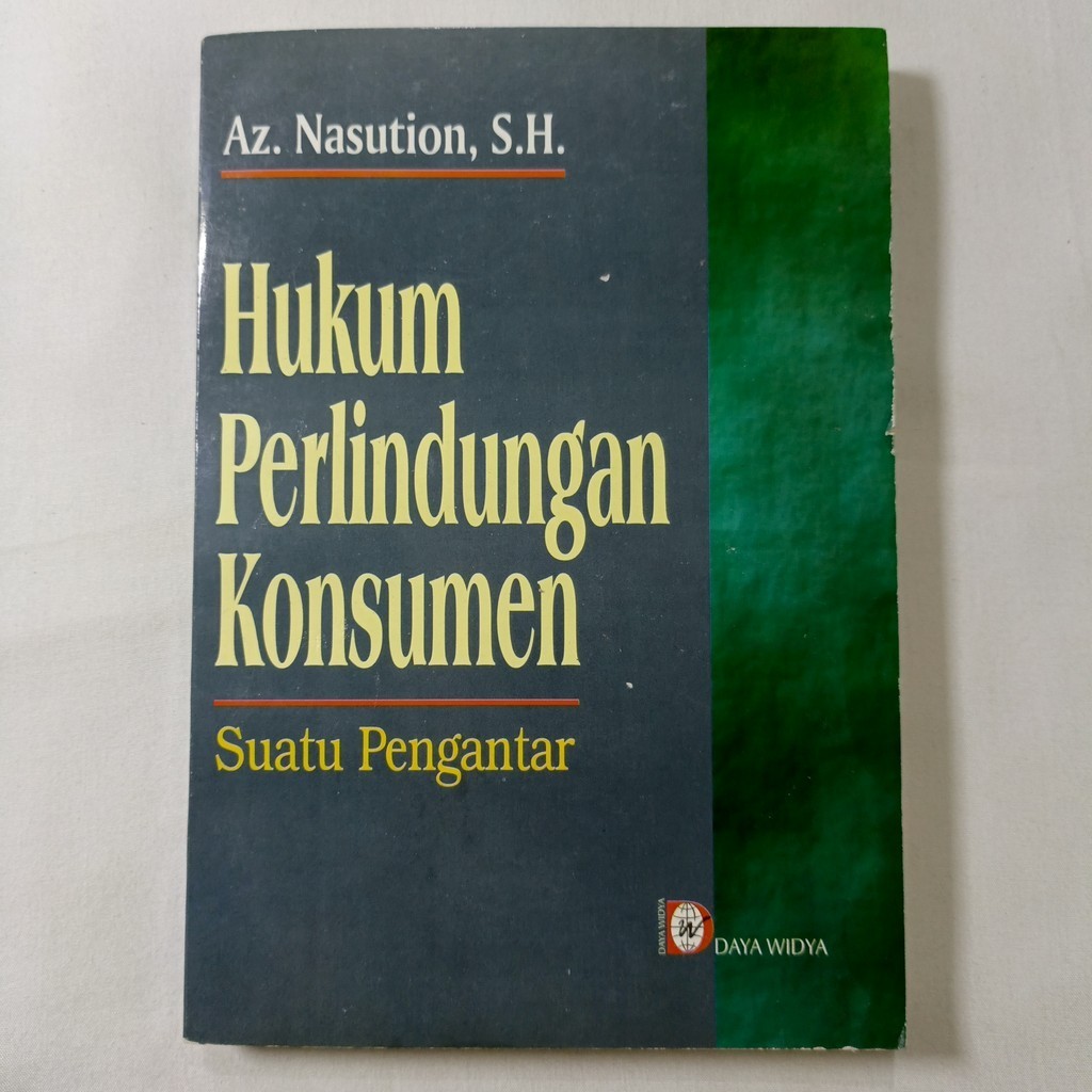 Jual Buku Hukum Perlindungan Konsumen Suatu Pengantar - Az. Nasution, S. H. | Shopee Indonesia