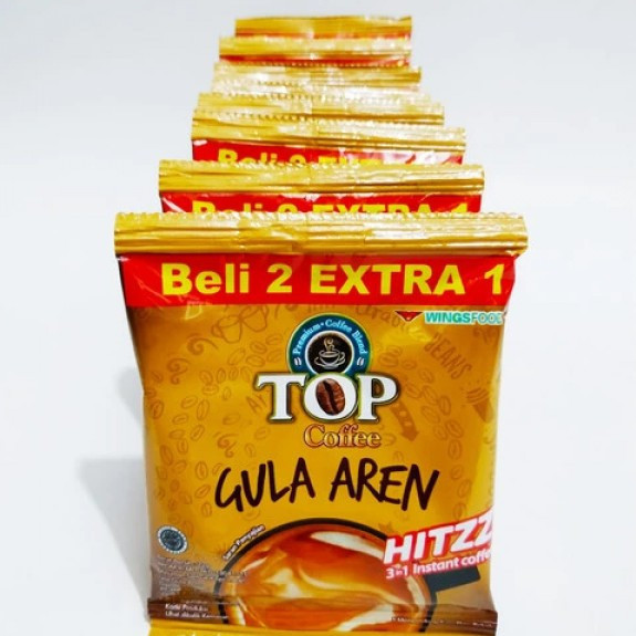 Jual Top Coffee Gula Aren 1 Renceng | Shopee Indonesia