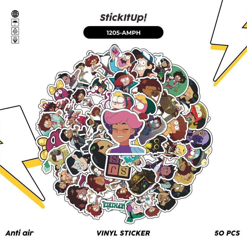 Jual COD 100 Pcs Stiker Amphibia Lucu Aesthetic Vynil Waterproof untuk ...