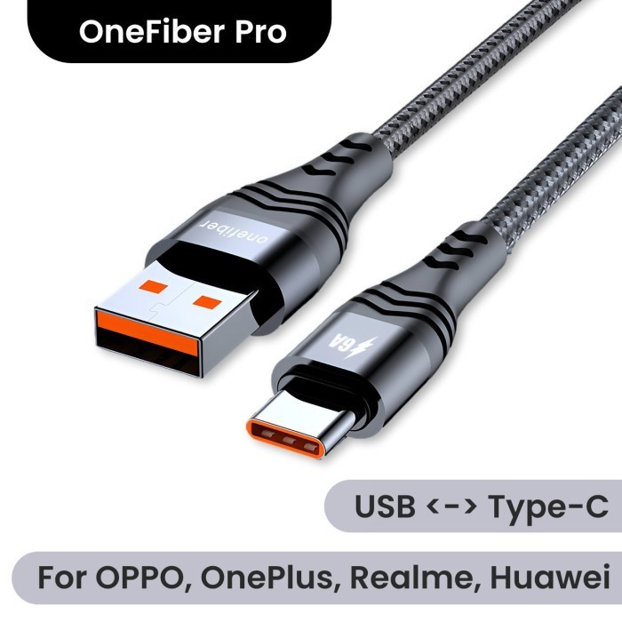 Jual Kabel USB to Type-C 6A untuk Oppo VOOC SuperVOOC / OnePlus Dash ...