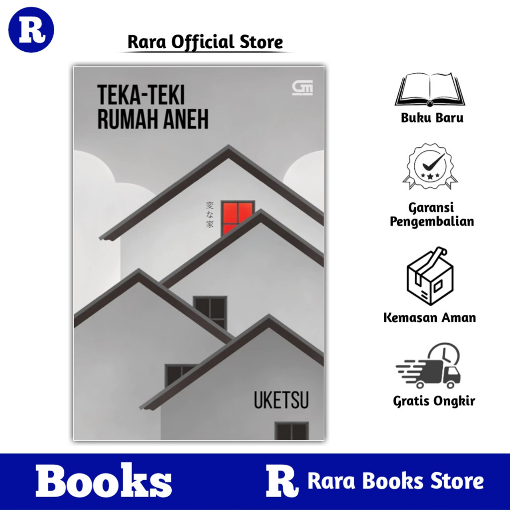 Jual Buku Novel : Teka Teki Rumah Aneh - Uketsu Rara Books Store ...