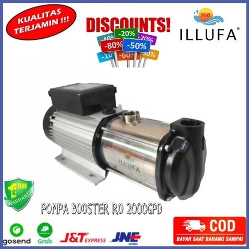 Jual pompa booster membran ro 4040 gpd pompa booster membran ro 2000 ...