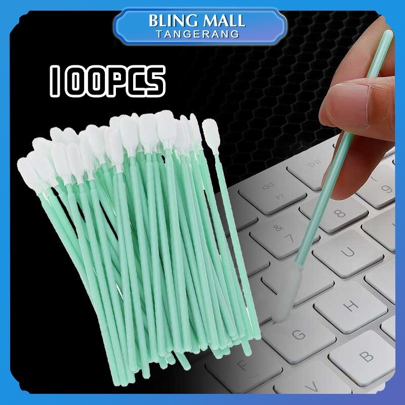 Jual 100 Buah Stik Pembersih Printhead 125mm Swab Sensor Kamera Stick ...