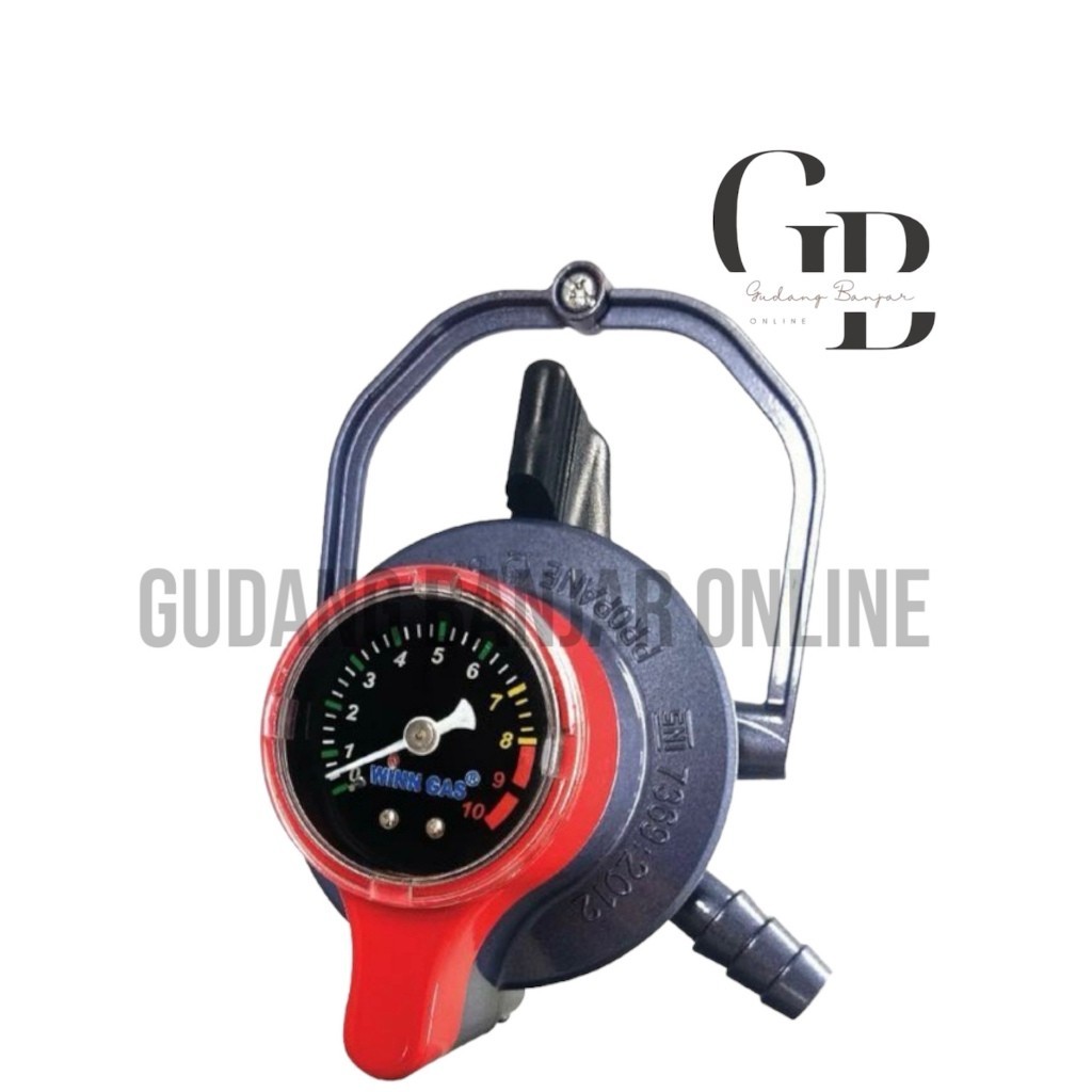Jual Regulator Winn gas LPG double Lock Tekanan Rendah W900M / W-900M ...