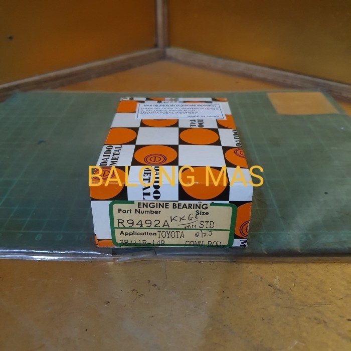Jual metal jalan set toyota dina rino 14B DAIDO R9492A STD | Shopee ...