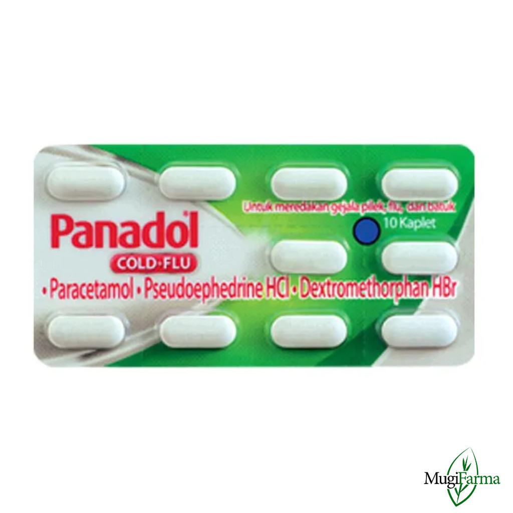 Jual Panadol Hijau Flu Batuk Paracetamol isi 10 Kaplet | Shopee Indonesia