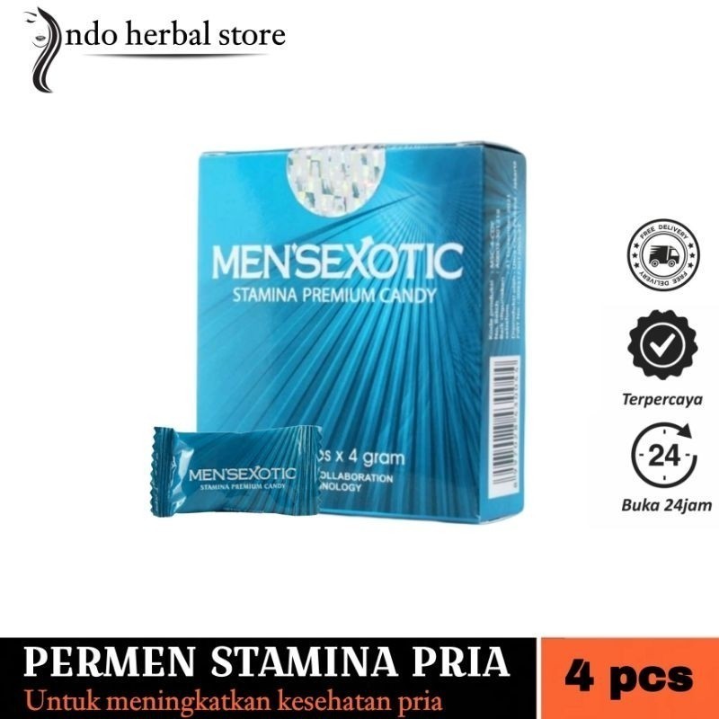 Jual Permen Premium Mense xotic-Mens Exotic Stamina Candy Original Pria ...