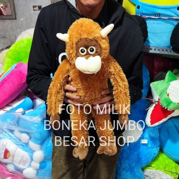 Jual BONEKA HEWAN BINATANG MONYET MONKEY GORILA SIAMANG BABON KINGKONG ...