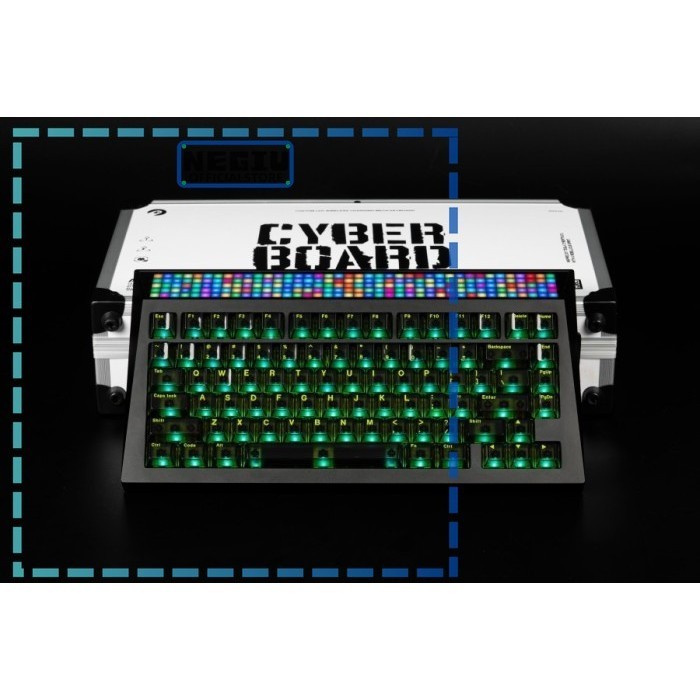 Jual Angry Miao CYBERBOARD Bundle Kit Mechanical Keyboard - Basalt ...