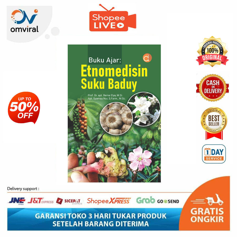 Jual Buku Ajar: Etnomedisin Suku Baduy- Berna Elya - FC Deepublish ...