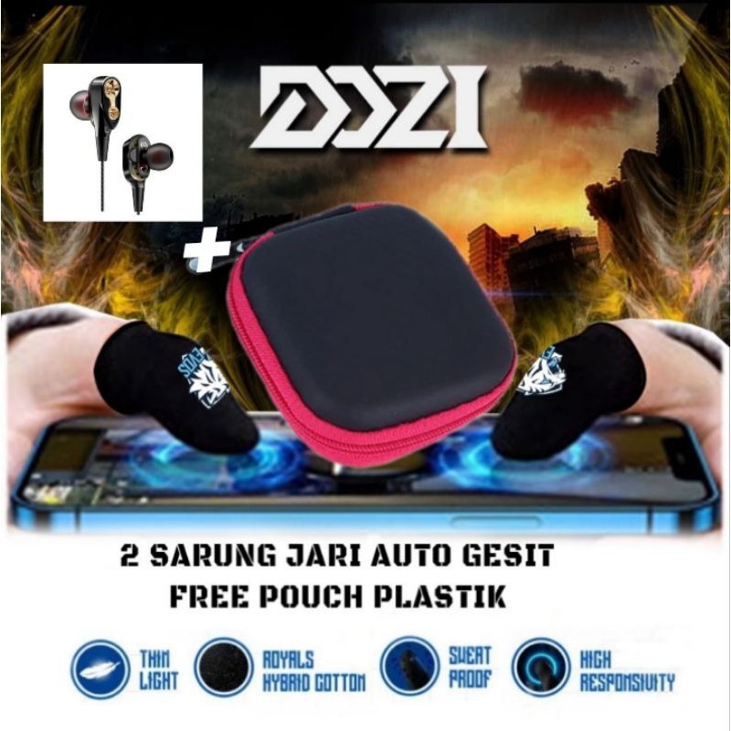 Jual Sarung jempol gaming karakter paket + dompet + headset JBL ...