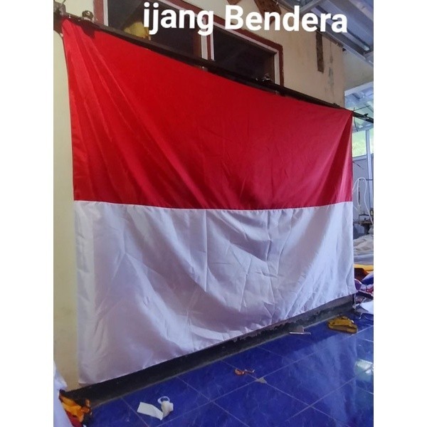 Jual BENDERA INDONESIA JUMBO 2,4 METER X 1,6 METER | Shopee Indonesia