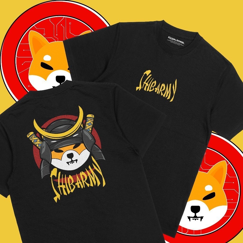 Jual Kaos Crypto "Shiba Army New Version" -Shiba Inu Army/Halvng ...