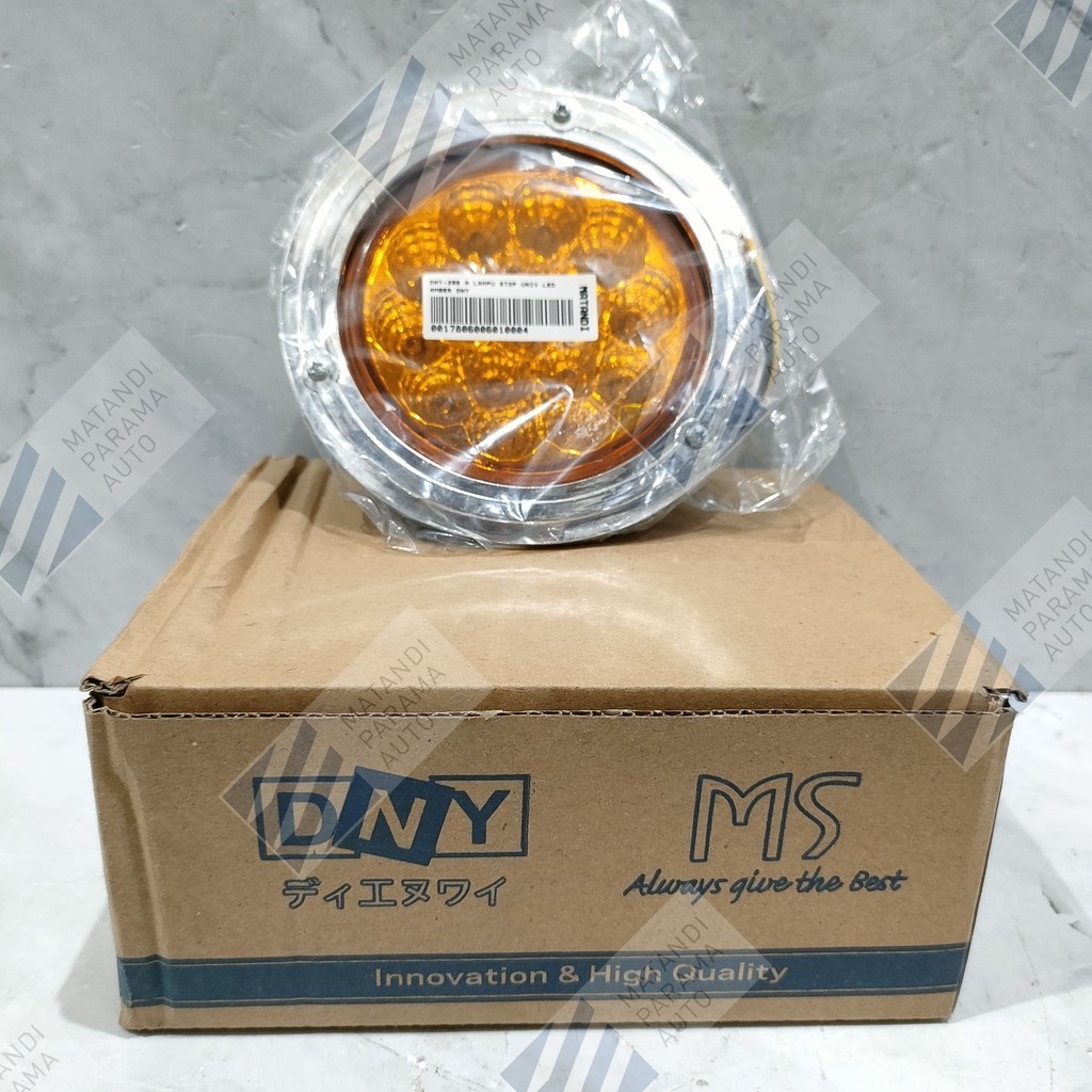 Jual LAMPU STOP UNIVERSAL LED AMBER DNY-200A | Shopee Indonesia
