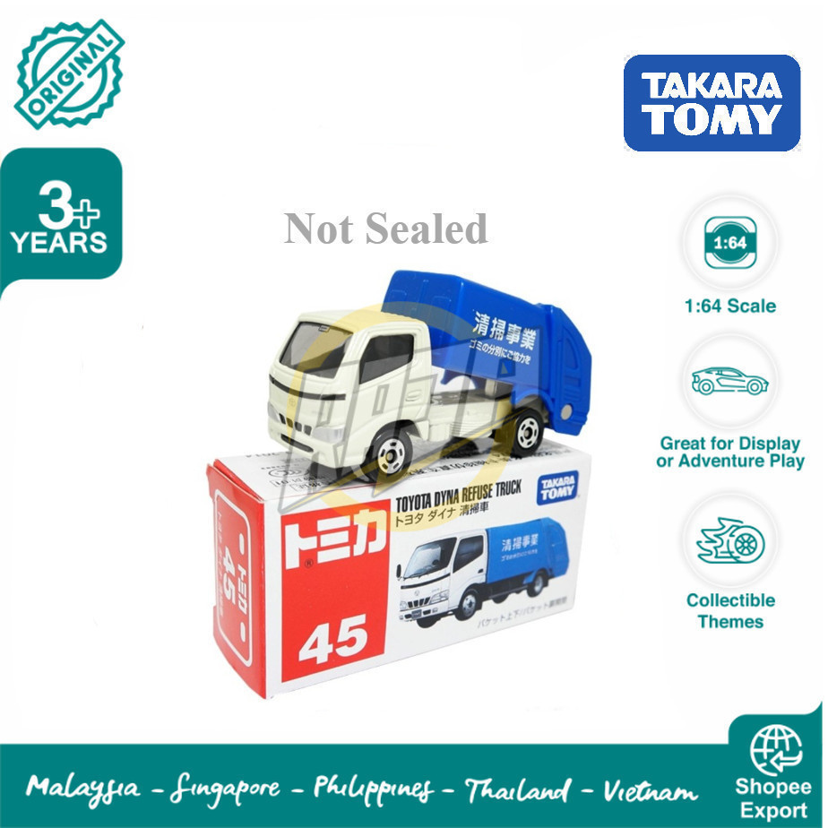 Jual Tomica 45 Toyota Dyna Refuse Truck - Cvradit | Shopee Indonesia