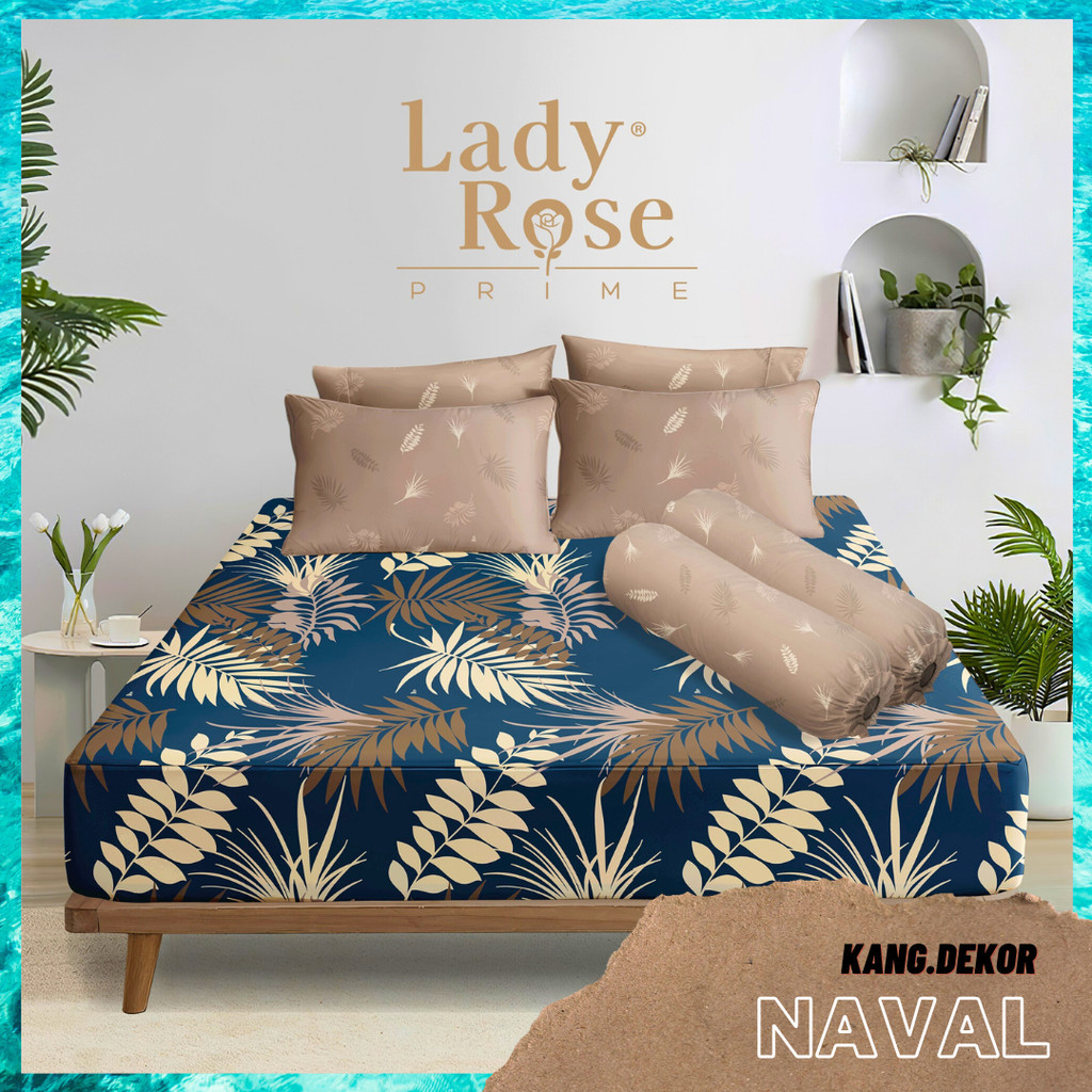 Jual SPREI LADY ROSE 180X200 NO 1 KING NAVAL SEPRAI CANTIK KAMAR TIDUR ...
