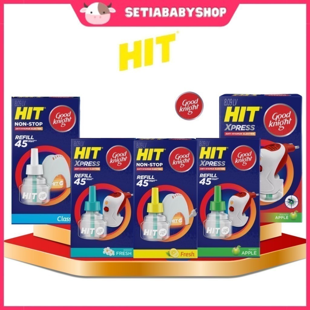 Jual **Hit Good Knight Xpress Refill | Refill Obat Nyamuk Elektrik ...