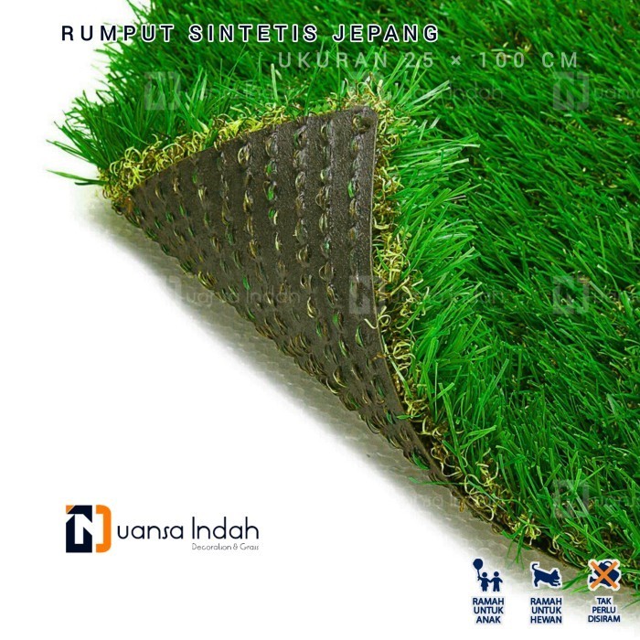 Jual rumput sintetis outdoor jepang 25x100cm | Shopee Indonesia