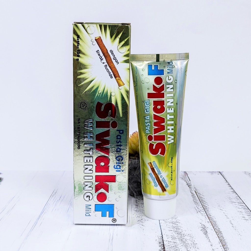 Jual Pasta Gigi Siwak f Whitening Mild - 120 gr | Shopee Indonesia