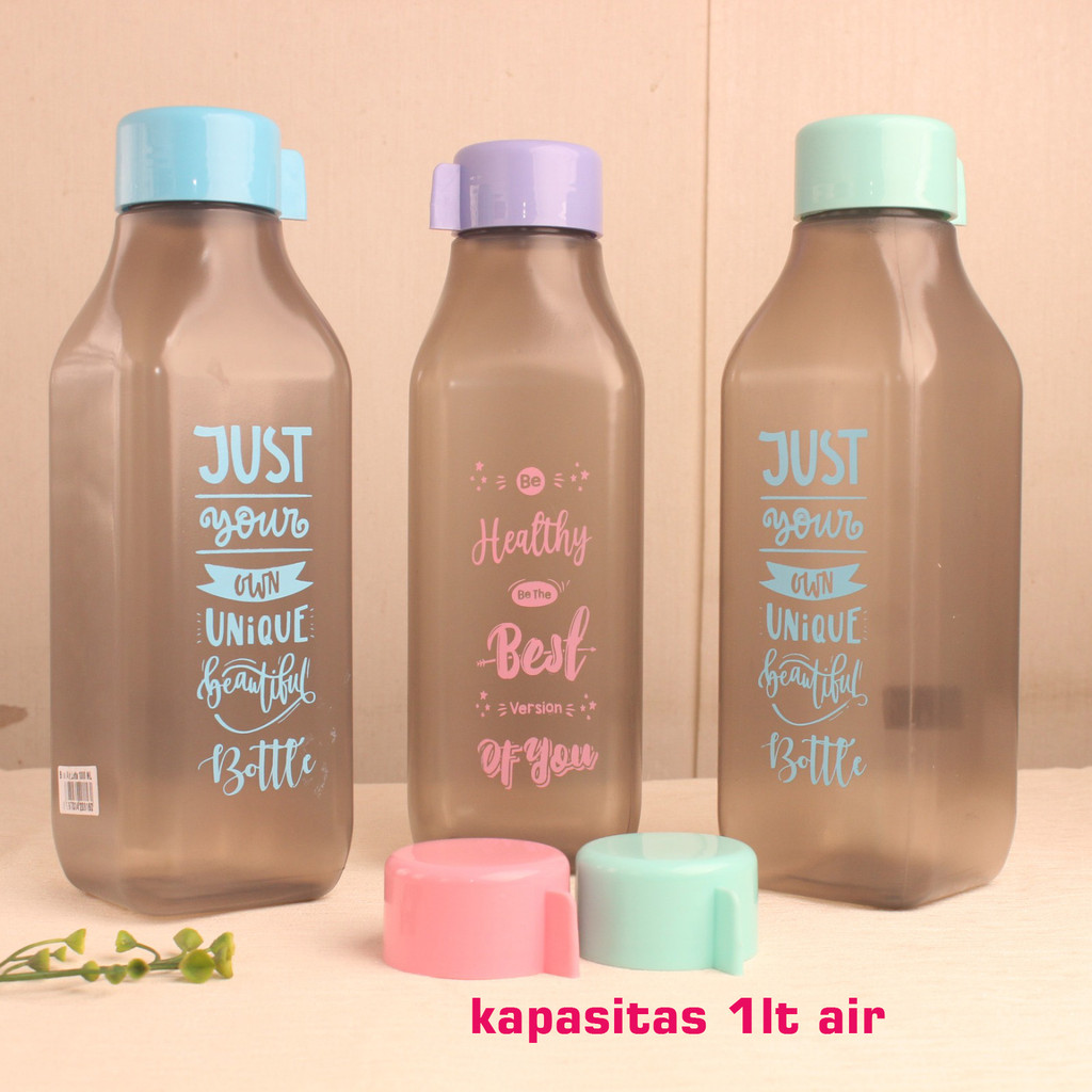 Jual BOTOL AIR MINUM PLASTIK/SOUVERNIR ULANG TAHUN LATTE ULTRA 1LT ...
