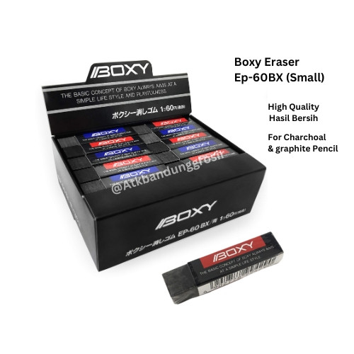 Jual Penghapus Boxy Eraser EP-60BX Small Stip Premium Bersih Untuk ...