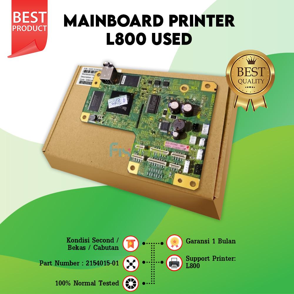 Jual Mainboard Printer EP L800 Logic Board L-800 Motherboard L 800 Part ...