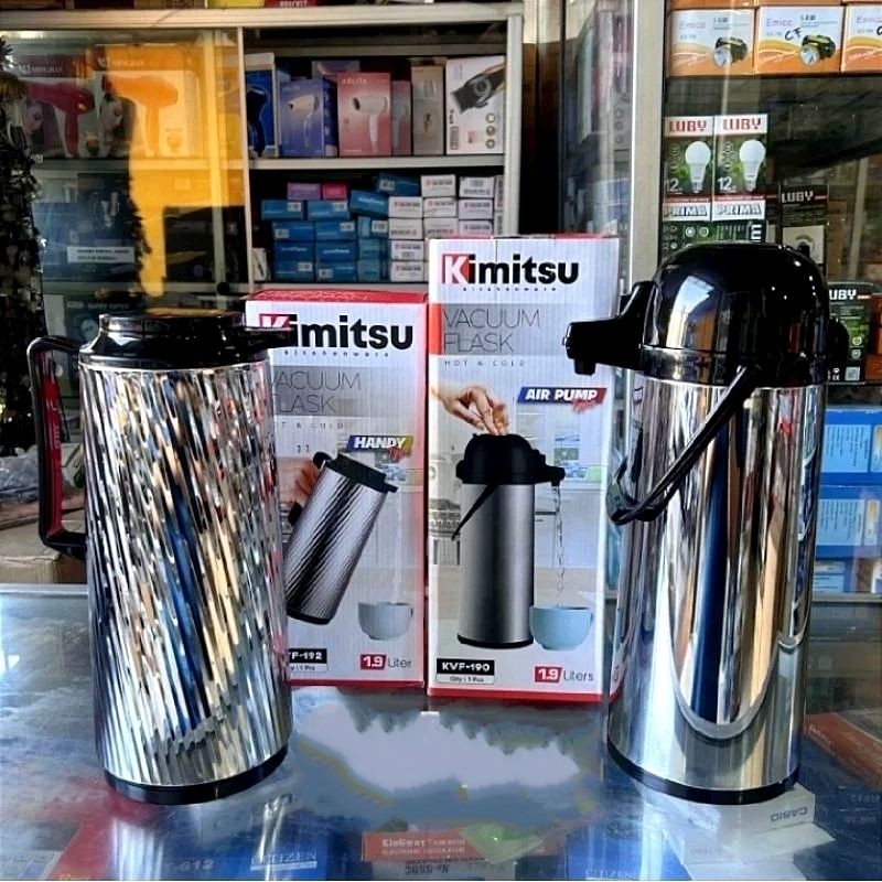 Jual Thermos Termos Air Panas Besar 1.9L 1.9liter KIMITSU KVF 192 190 ...