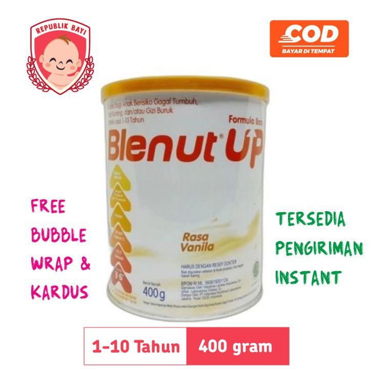 Jual Blenut Up Vanila 400 gram Susu Formula Bayi MURAH FREE DUS BUBBLE ...
