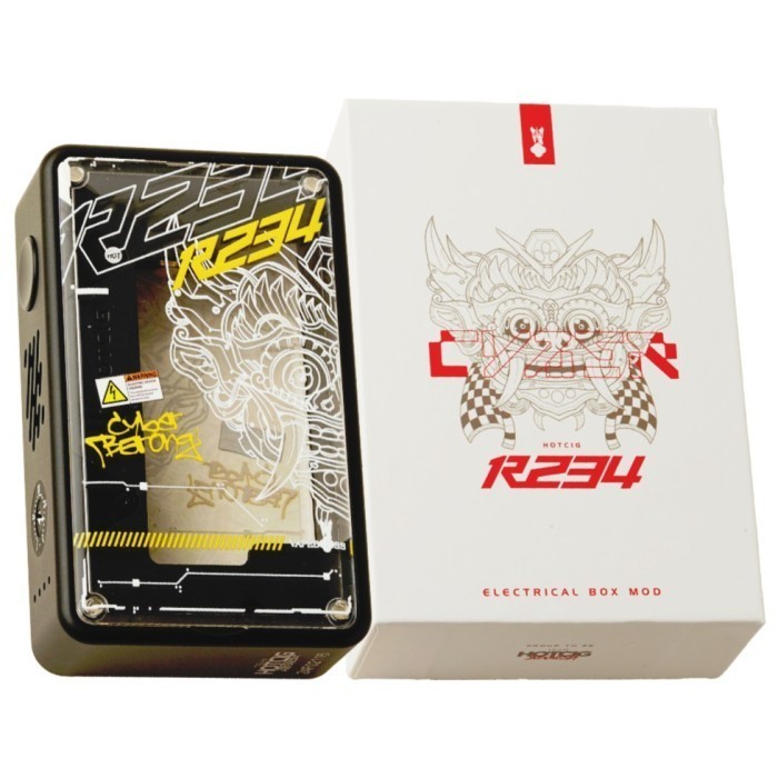 Jual Mod Hotcig R234 Box Mod Cyber Barong Black Authentic By Hotcig ...