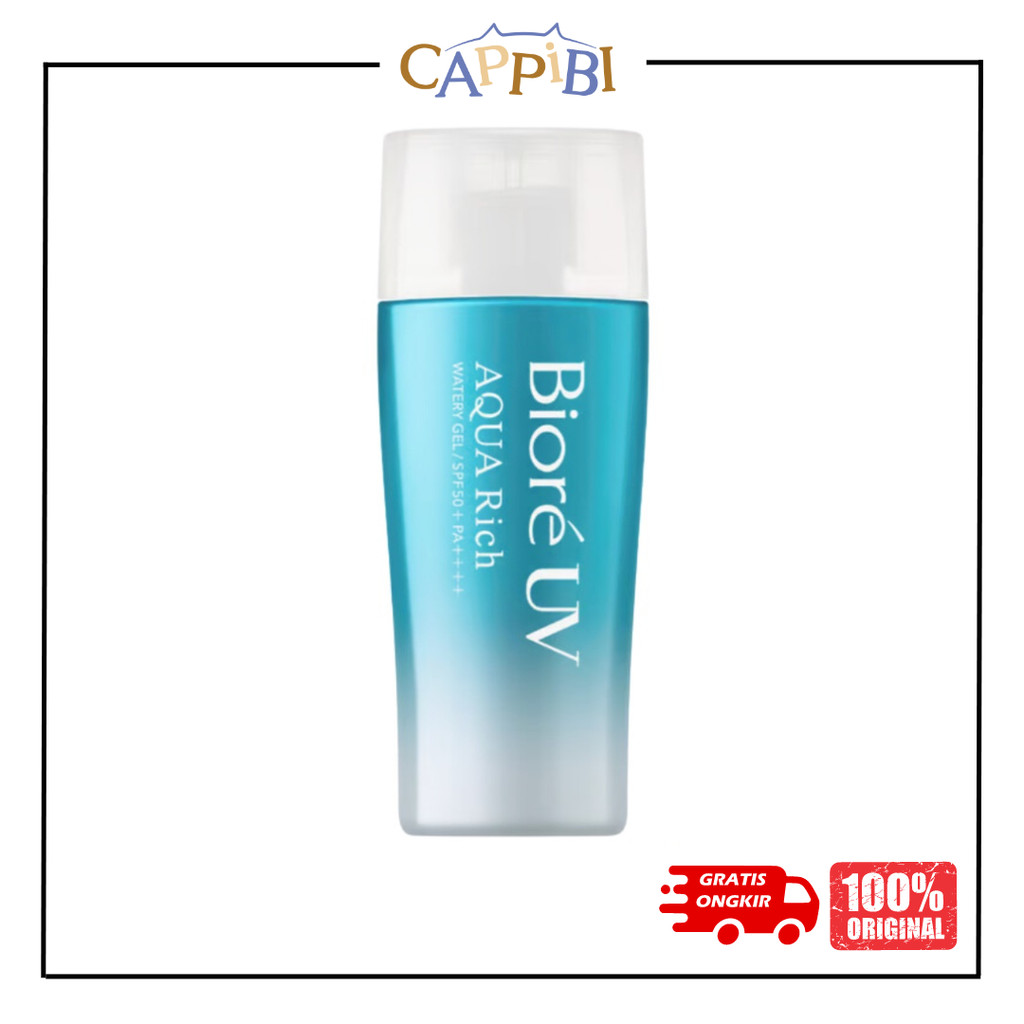Jual Biore UV Aqua Rich Sunscreen Watery Gel SPF 50 PA++++ - 70 ml - Murahnuemen | Shopee Indonesia