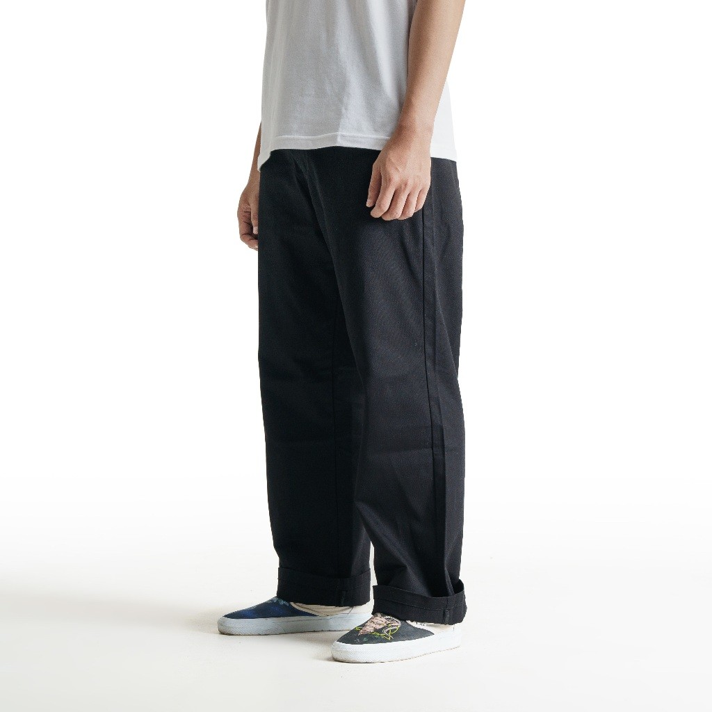 Jual Hanoon Industries – Celana Chino Work Pants Twill Black Khaki ...