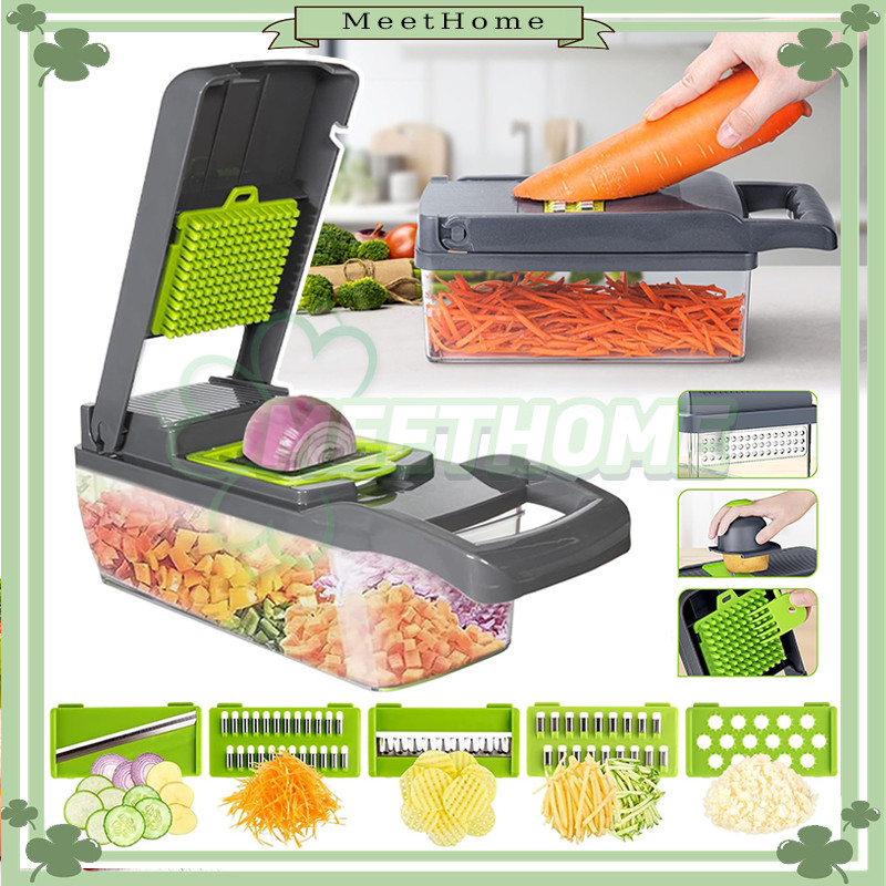 Jual Parutan Serbaguna Sayur dan Buah Multifungsi/Vegetables Slicer 14 ...
