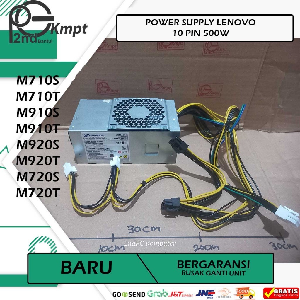 Jual Power Supply Lenovo 10 Pin 500W m710 m910 m720 m920 | Shopee Indonesia
