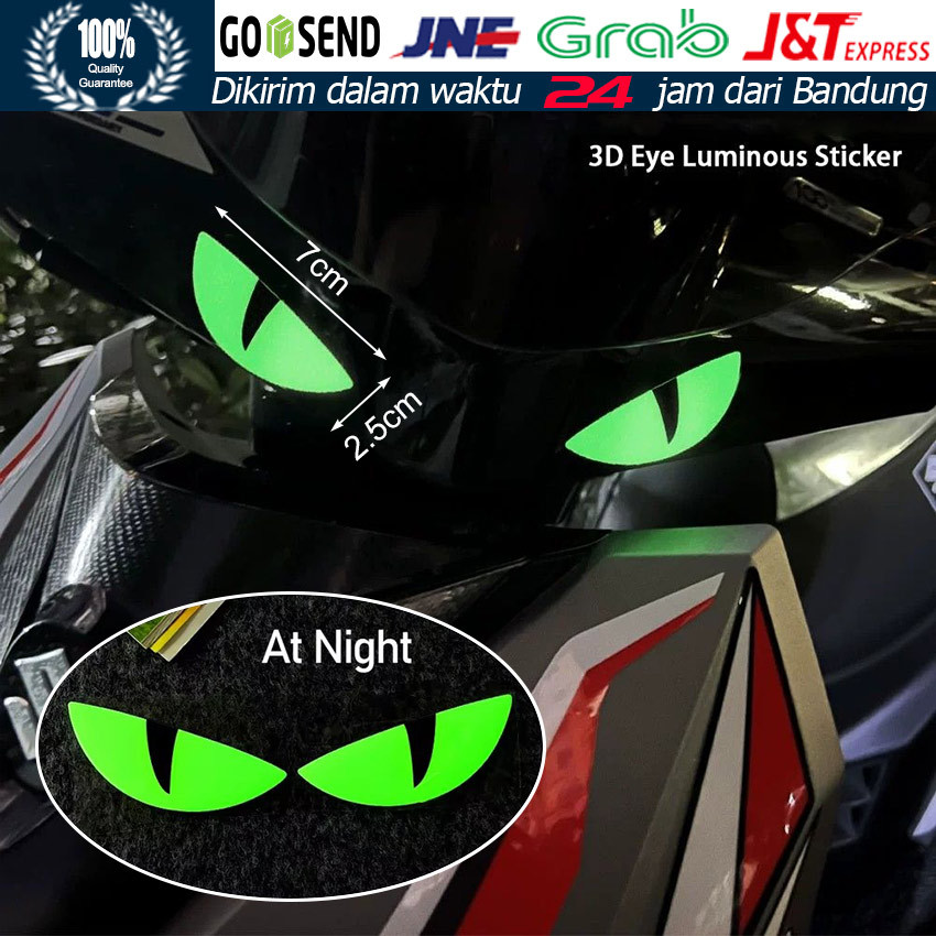 Jual Stiker Pemantul Cahaya Sepeda Motor / Sticker Reflektor Sepeda ...