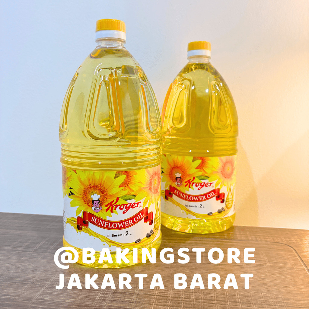 Jual Kroger Sunflower Oil 2 Liter | Minyak Biji Bunga Matahari 2L ...
