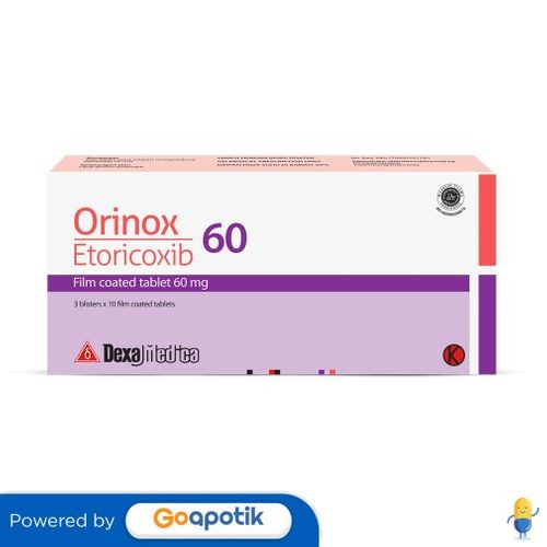 Jual Orinox 60 Mg Box 30 Tablet | Shopee Indonesia