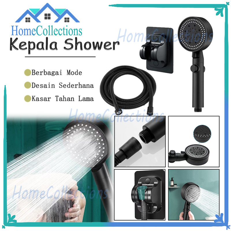 Jual 3In 1 Kepala Shower Set/5 Mode Adjustable Shower/Handheld Shower Kamar Mandi/Kepala shower ...