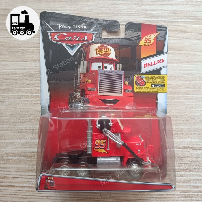 Jual NO99 Mattel Disney Pixar Cars - Pit Crew Member Mack | Shopee ...