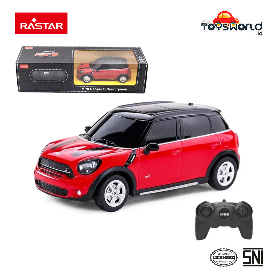 Jual Rastar RC 1.24 Mini Cooper S Countryman | Shopee Indonesia