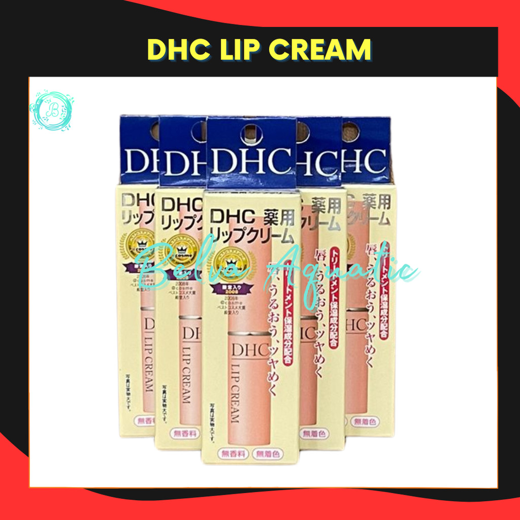 Jual DHC Lip Cream 1.5gr DHC Lip Balm Colourless Primer DHC Pelembab Bibir | Shopee Indonesia