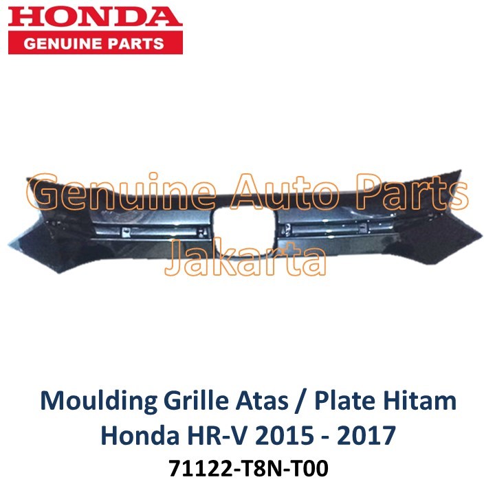 Jual Moulding Grille Radiator list Grill atas Honda HRV HR-V 2015 2016 ...