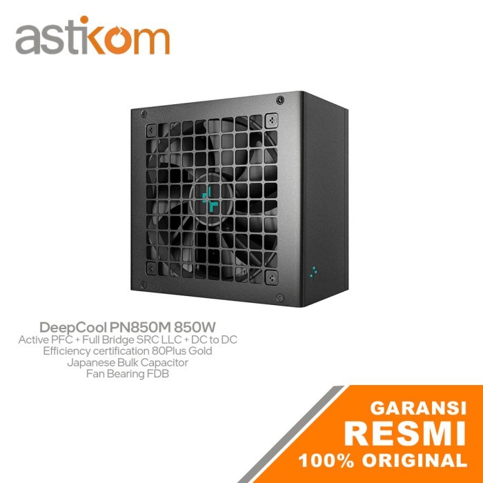 Jual Power Supply DeepCool PN850M 850W 80+ Gold Full Modular | Shopee ...