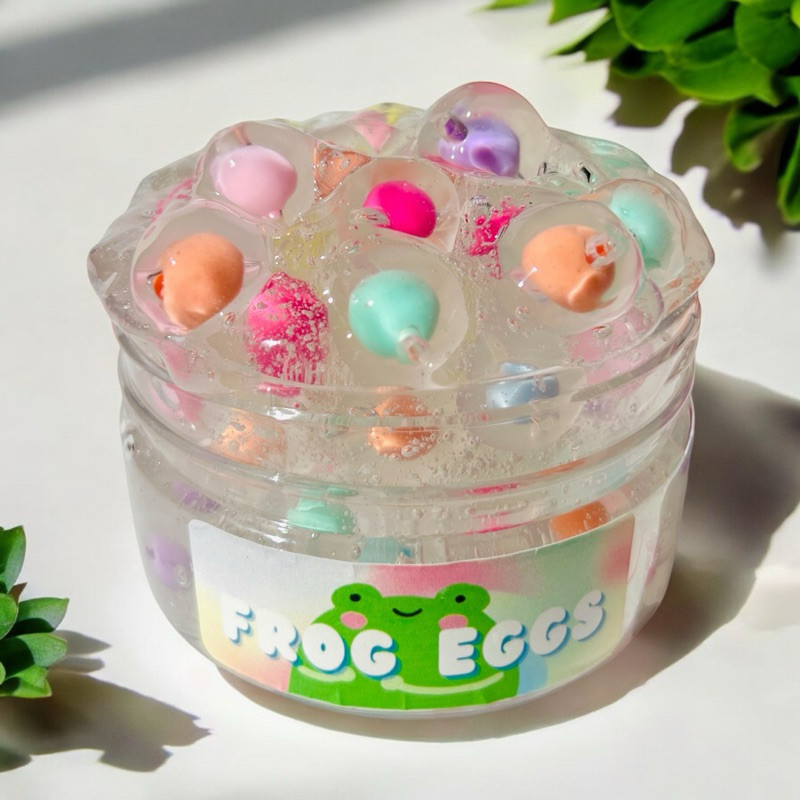 Jual AB34RT ZENIN Frog Eggs Spawn Slime | Shopee Indonesia