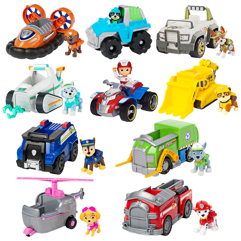 Jual Original Paw Patrol Dog Toy Car Marshall Skye Chase Rubble Everest ...