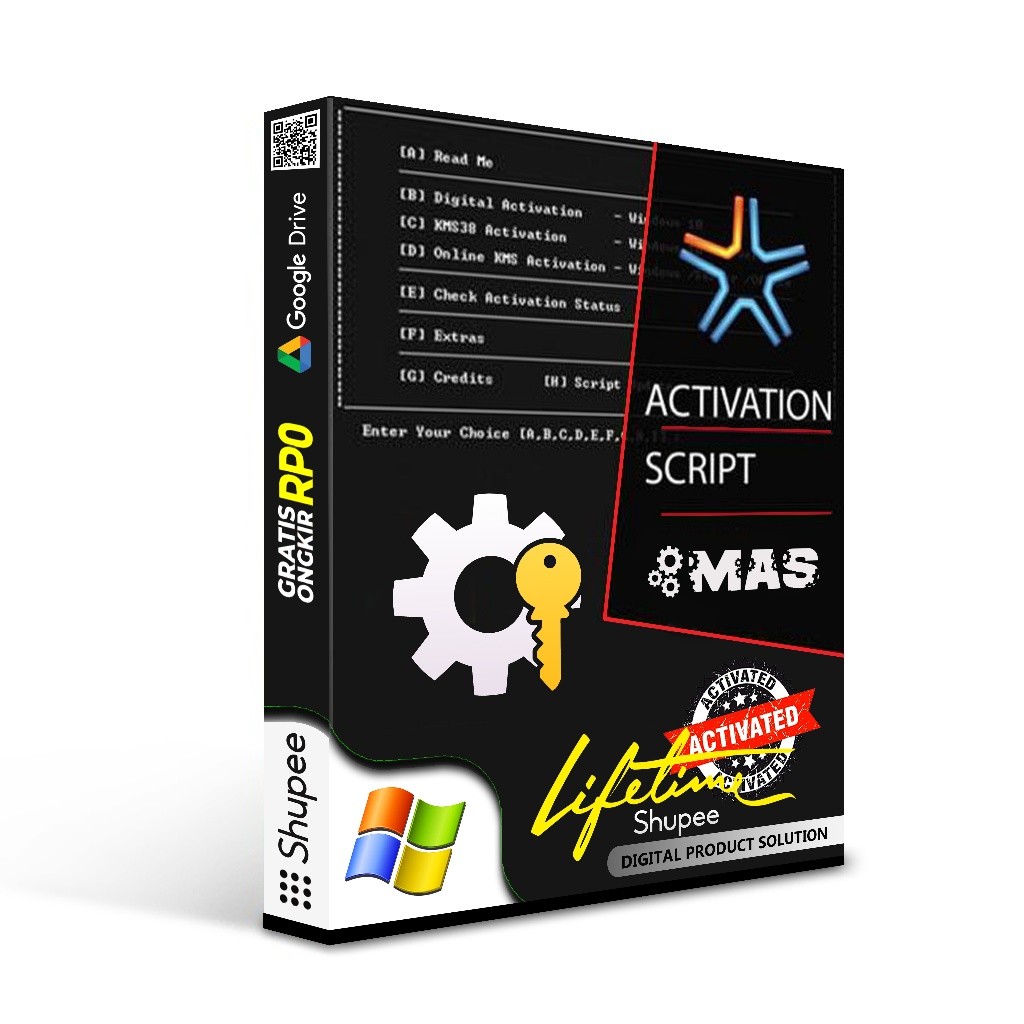 Jual Microsoft Activation Scripts (MAS) 2.7 (Latest Update 2024 ...